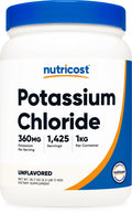Nutricost potassium chloride powder supplement