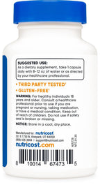 Nutricost potassium for daily mineral intake