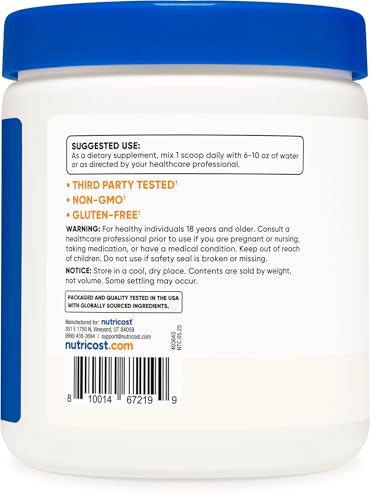 Nutricost potassium for daily nutrition