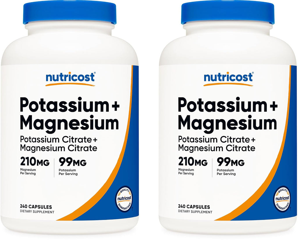 Nutricost potassium magnesium capsules