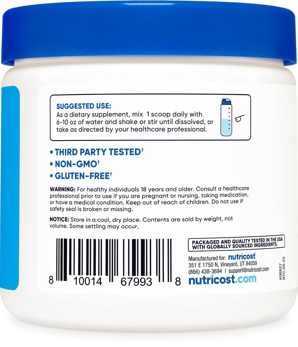 Nutricost potassium supplement for performance