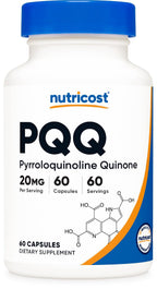 Nutricost PQQ 20 mg capsules