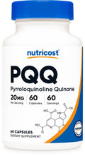 Nutricost PQQ coq10 supplement