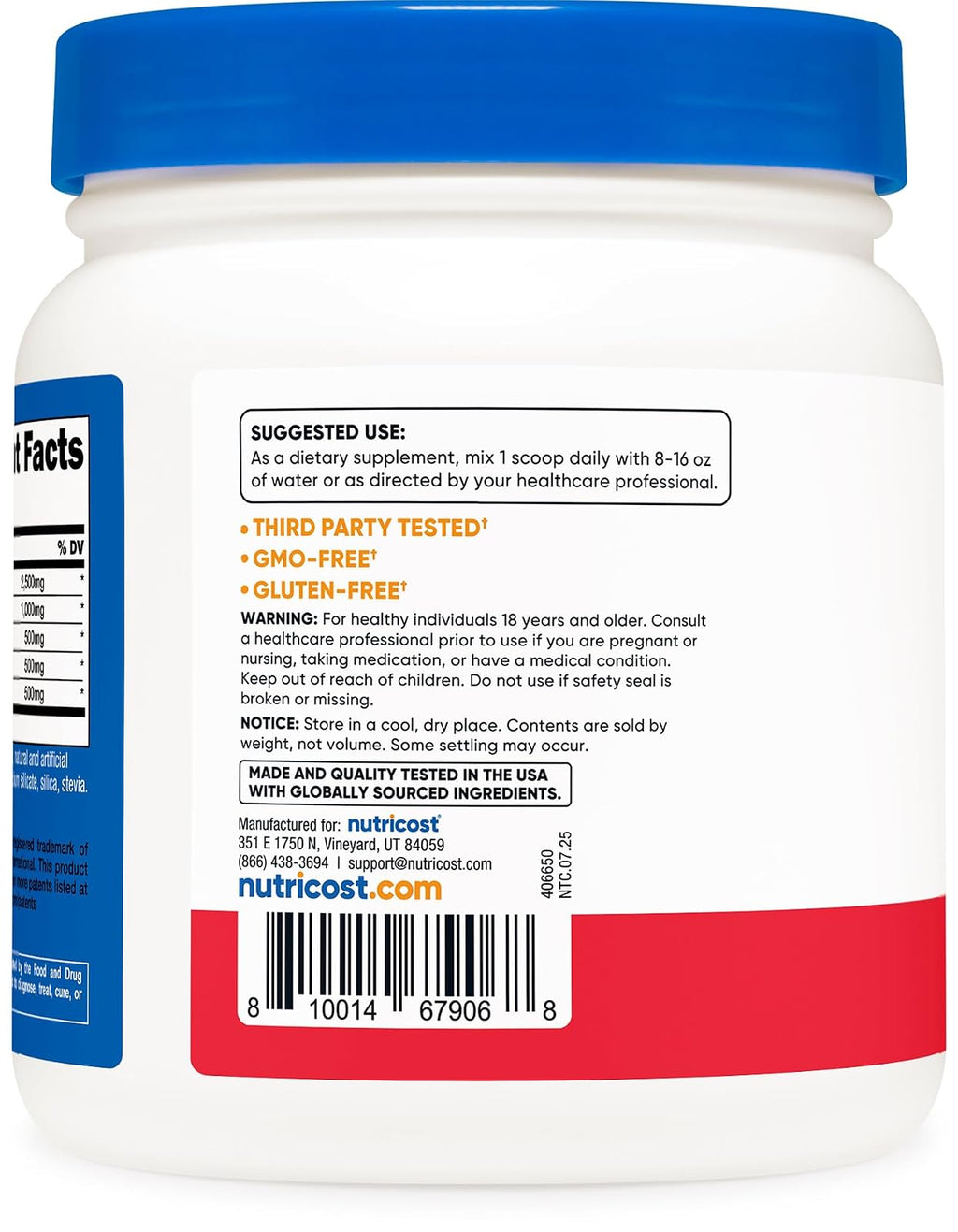 Nutricost pre-workout for enhanced performance