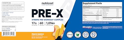 Nutricost pre-workout for intense workouts