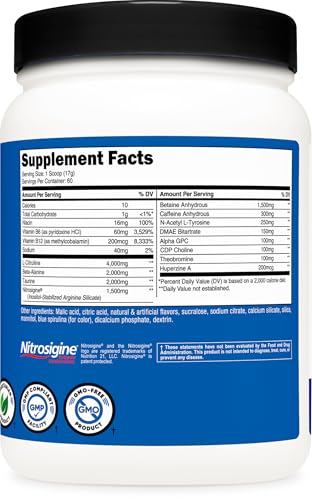 Nutricost pre-workout for intense workouts