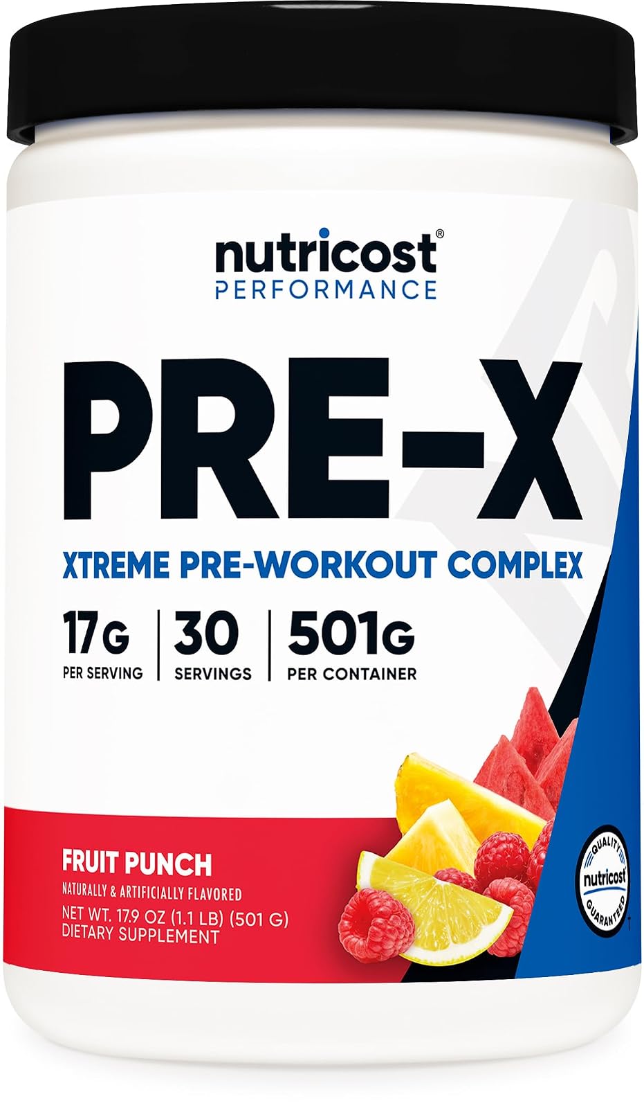Nutricost pre-workout fruit punch flavour