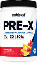 Nutricost pre-workout fruit punch flavour