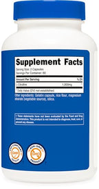 Nutricost pre-workout L-Citrulline benefits