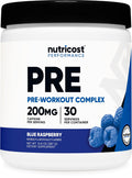 Nutricost pre-workout powder for energy
