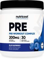 Nutricost pre-workout powder for energy
