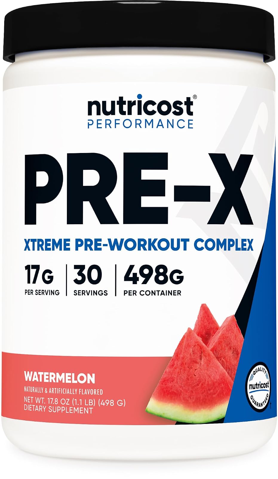 Nutricost pre-workout powder for energy
