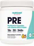 Nutricost pre-workout powder for energy