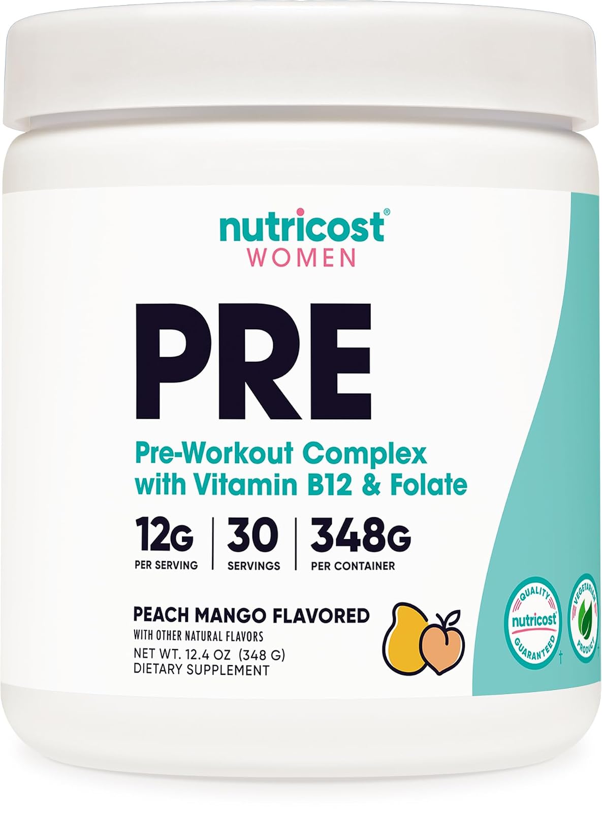 Nutricost pre-workout powder for energy