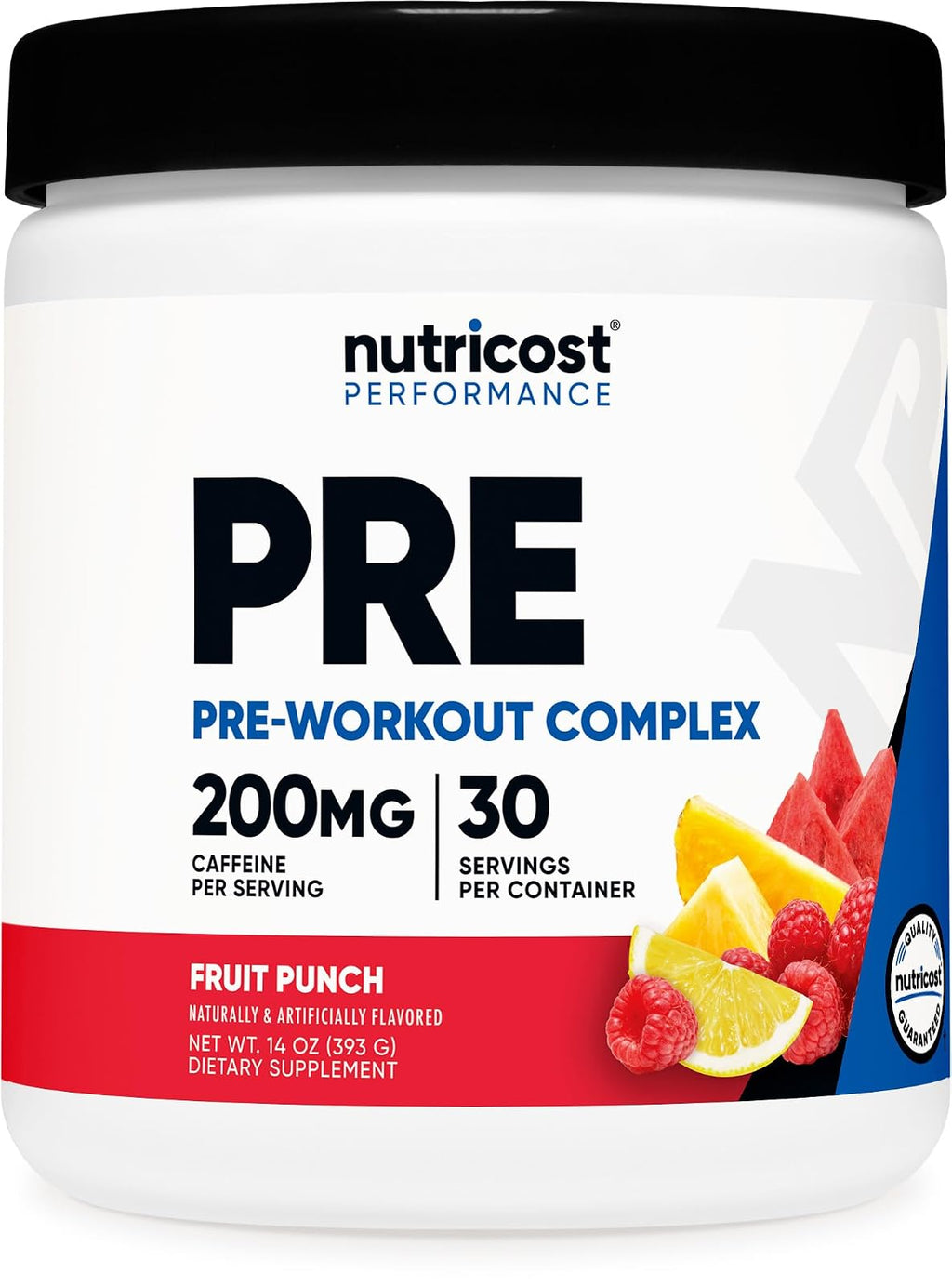 Nutricost pre-workout powder for energy
