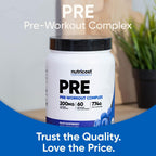 Nutricost pre-workout with 60 servings