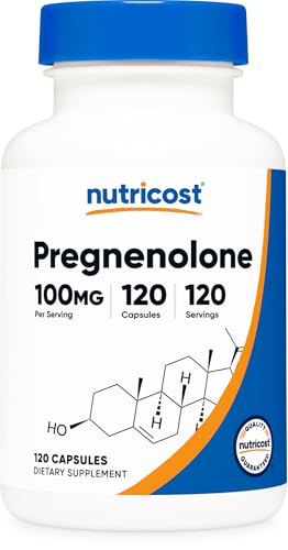 Nutricost Pregnenolone 100 mg capsules