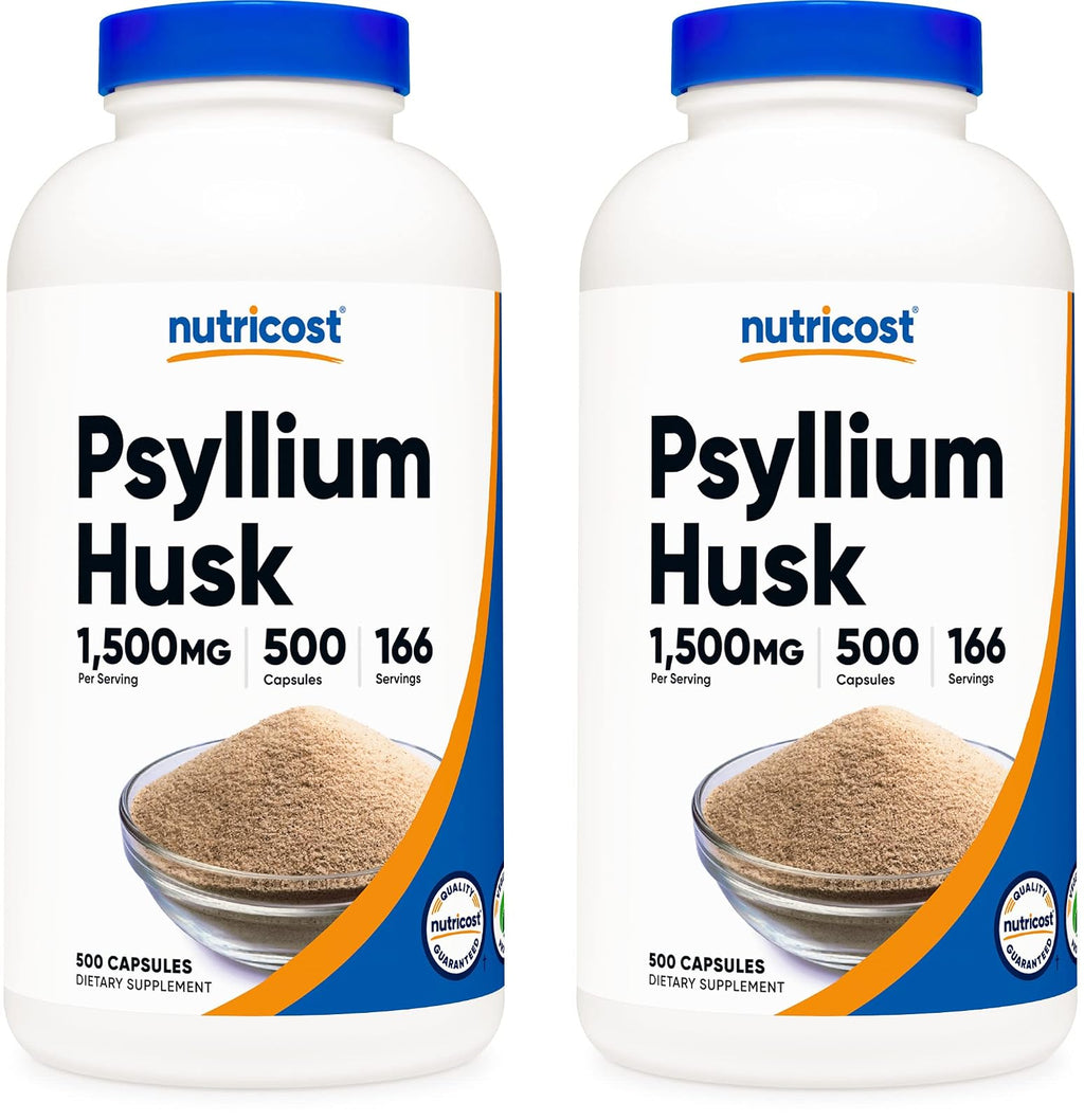 Nutricost psyllium husk dietary supplement