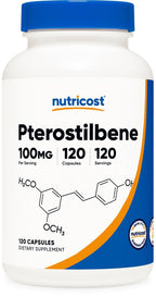 Nutricost Pterostilbene antioxidant capsules