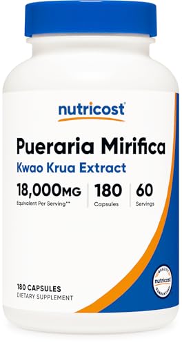 Nutricost Pueraria Mirifica health benefits
