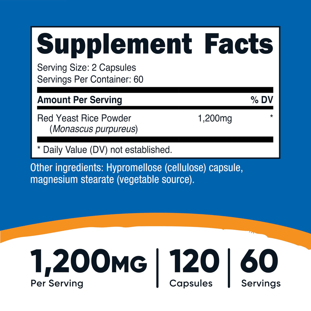 Nutricost red yeast rice benefits