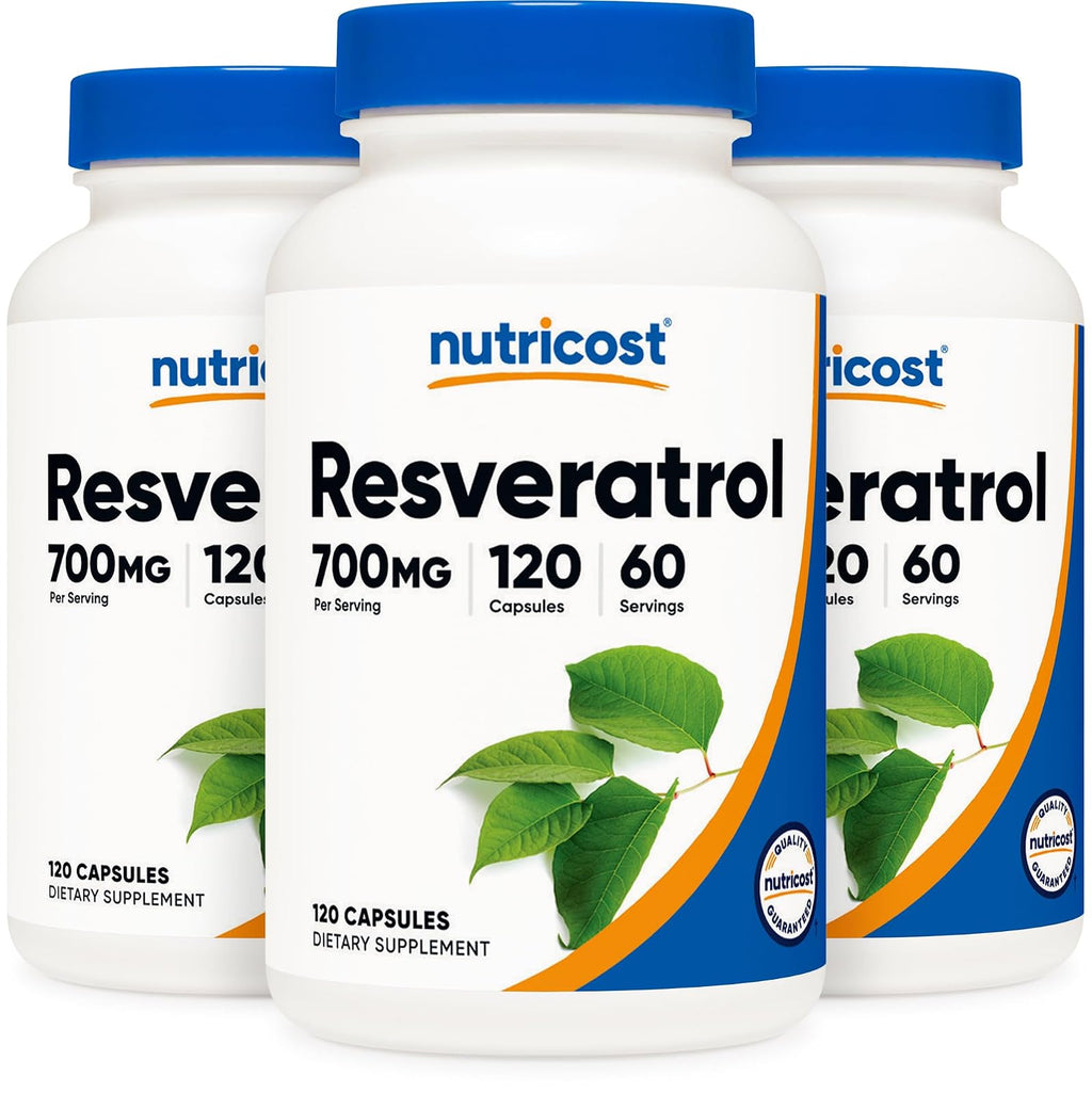 Nutricost Resveratrol 700 mg capsules