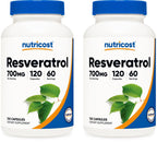 Nutricost Resveratrol antioxidant support