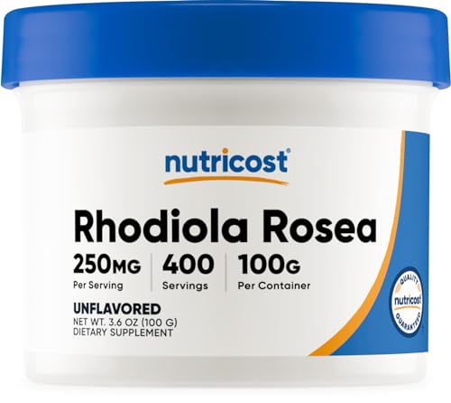 Nutricost Rhodiola Rosea powder benefits