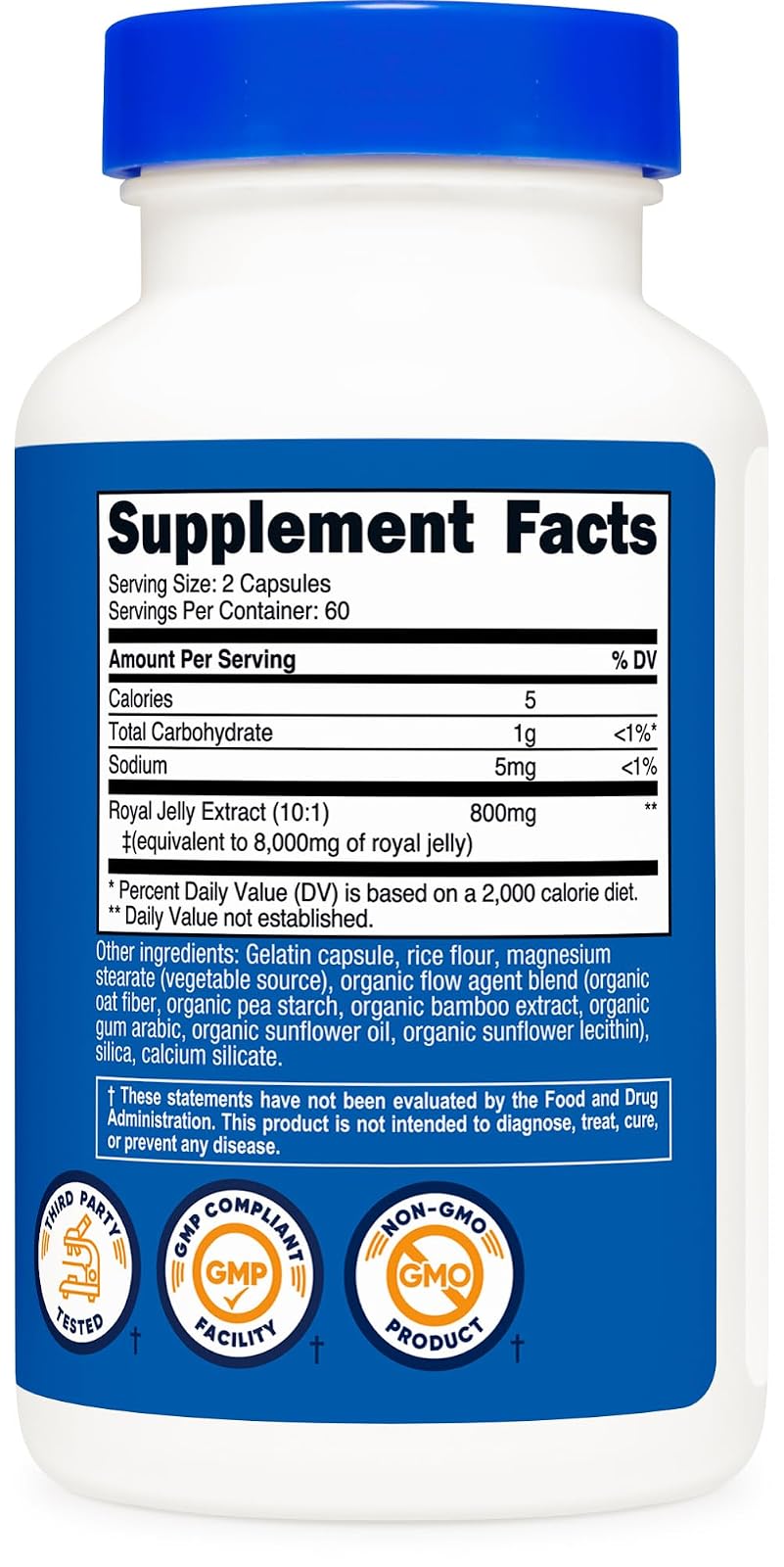 Nutricost Royal Jelly for vitality