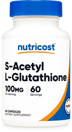 Nutricost S-Acetyl L-Glutathione capsules