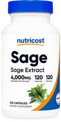 Nutricost sage extract capsules benefits