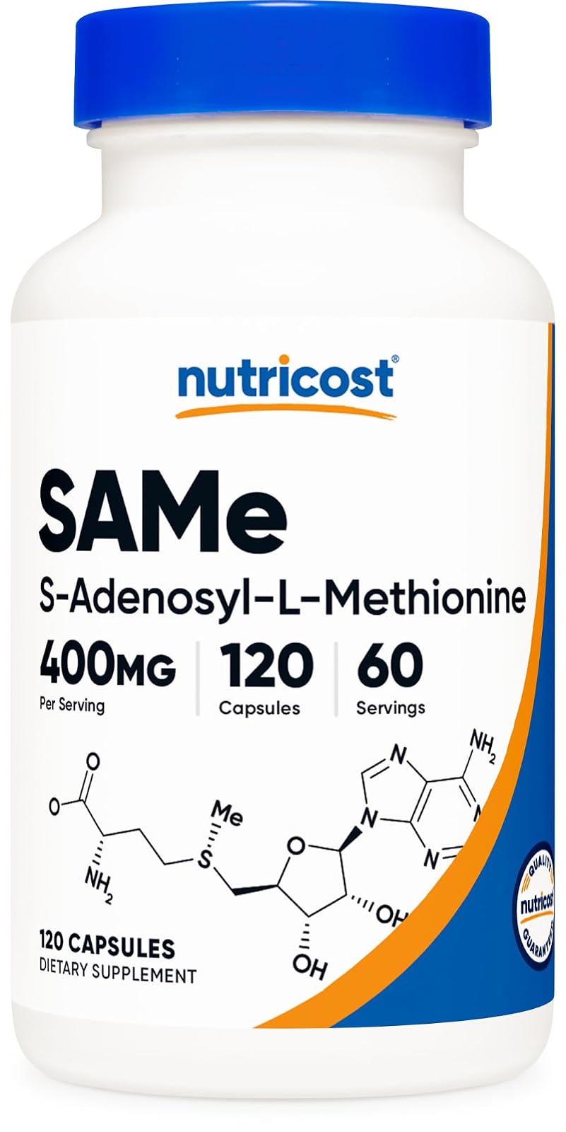 Nutricost SAM-e 400 mg capsules