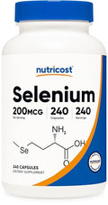 Nutricost selenium 200 mcg capsules