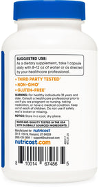 Nutricost selenium capsules for thyroid health