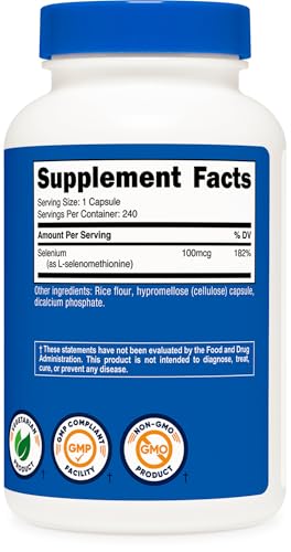 Nutricost selenium for mineral balance