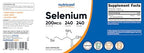 Nutricost selenium for overall wellness