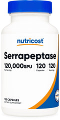 Nutricost serrapeptase digestive enzymes supplement