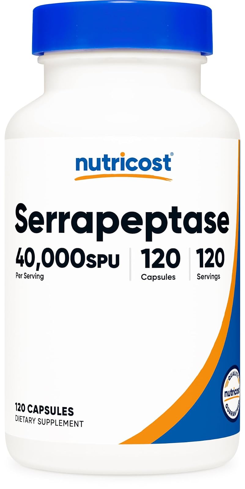 Nutricost Serrapeptase digestive enzymes supplement
