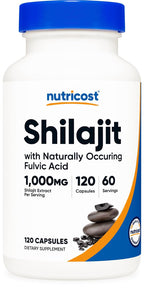 Nutricost shilajit capsules for energy