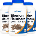 Nutricost Siberian Eleuthero capsules for energy