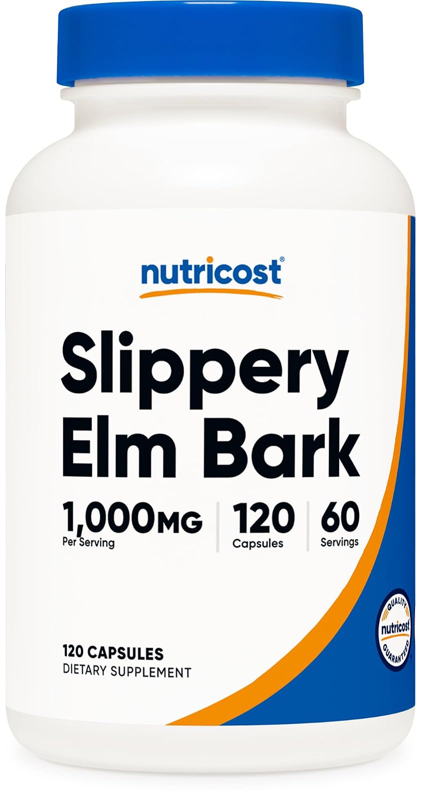 Nutricost slippery elm bark capsules