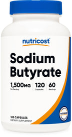 Nutricost Sodium Butyrate digestive support