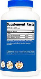 Nutricost sodium chloride for daily nutrition