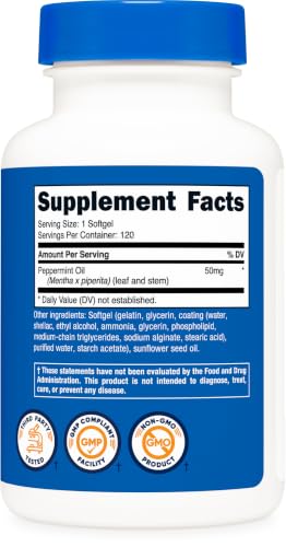 Nutricost softgels for digestive comfort