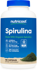 Nutricost spirulina vegetarian capsules