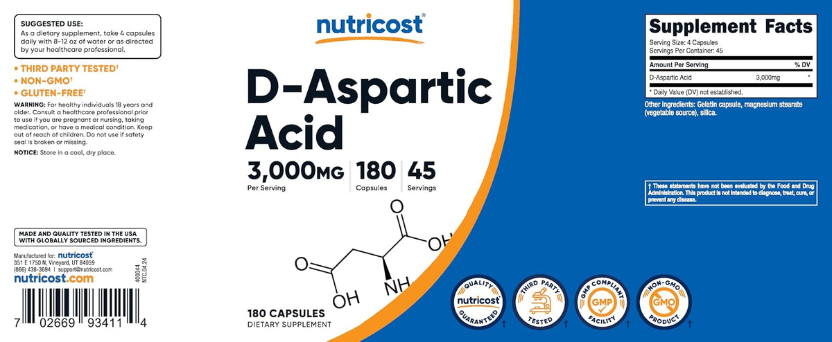Nutricost sports nutrition formula
