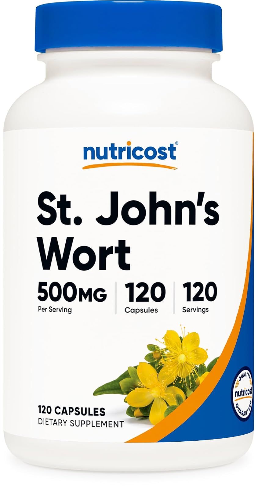 Nutricost St John's Wort capsules for mood support