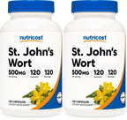 Nutricost St John's Wort capsules for mood support