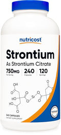 Nutricost Strontium 750 mg capsules