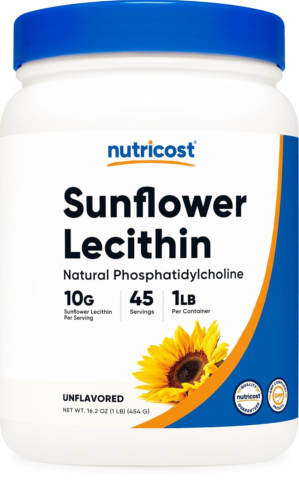 Nutricost sunflower lecithin powder benefits